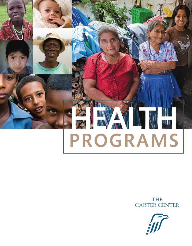 Health Programs Brochure - The Carter Center